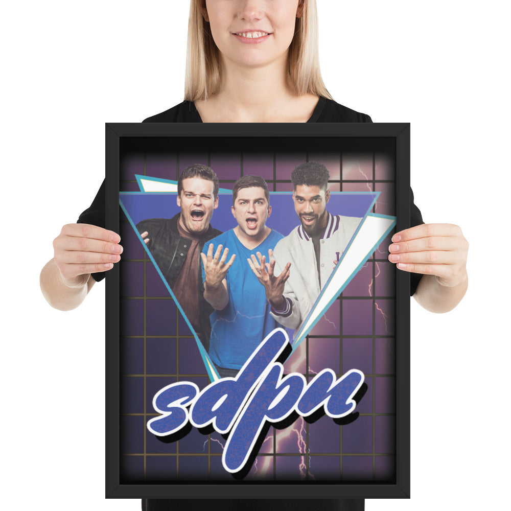 16x20 Framed sdpn poster – sdpn Shop