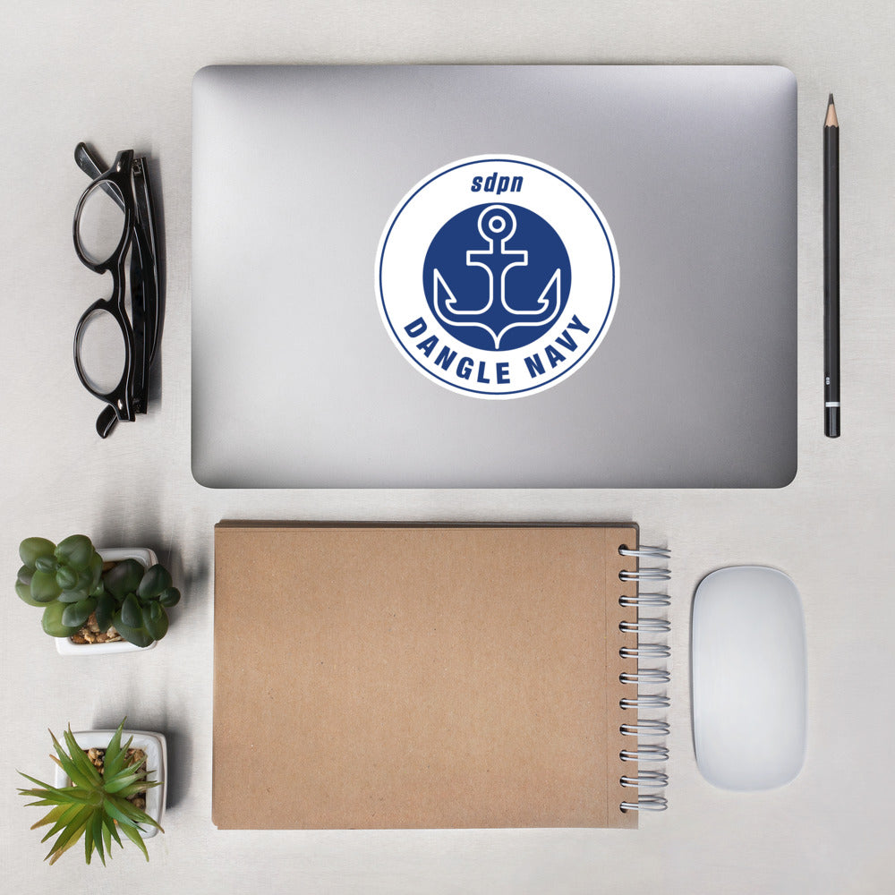 Dangle Navy Sticker – sdpn Shop